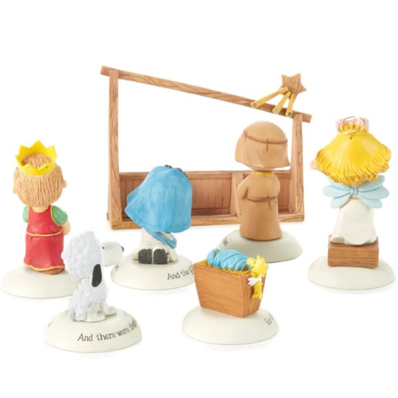 Peanuts | Holiday | Hallmark Peanuts Christmas Nativity 7 Pieces ...